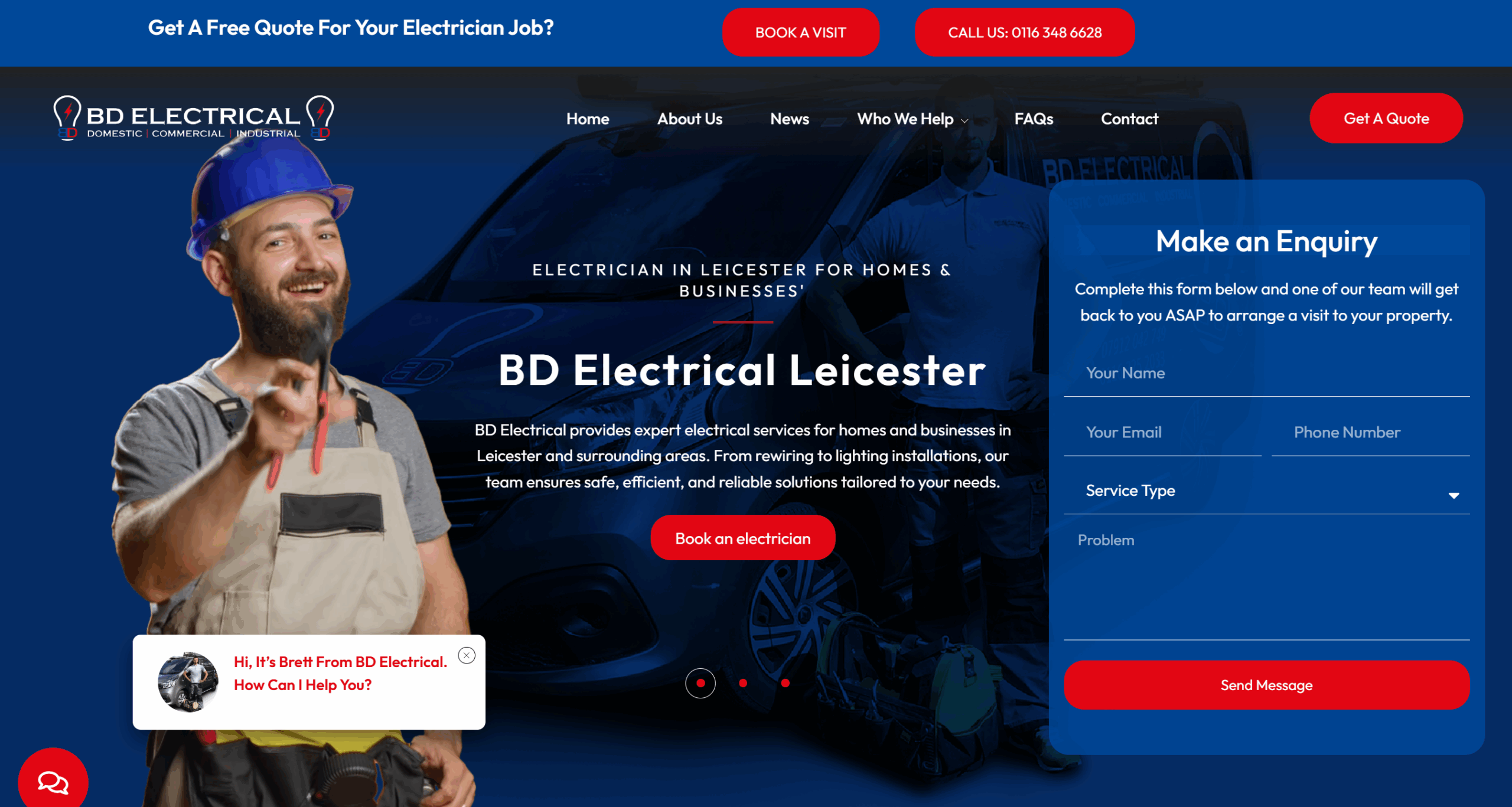 Our New Website | BD Electrical – Trusted Local Electricians